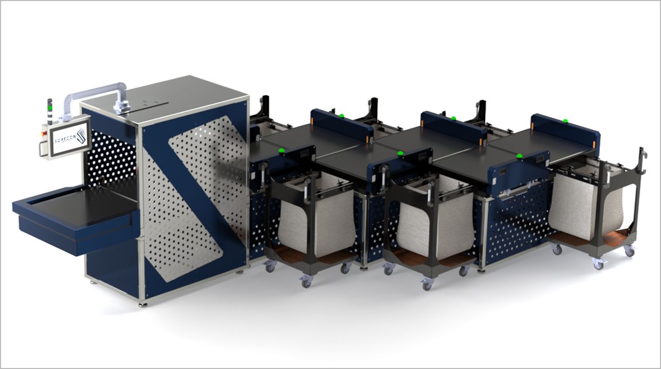 Engraumbereich Sortierer