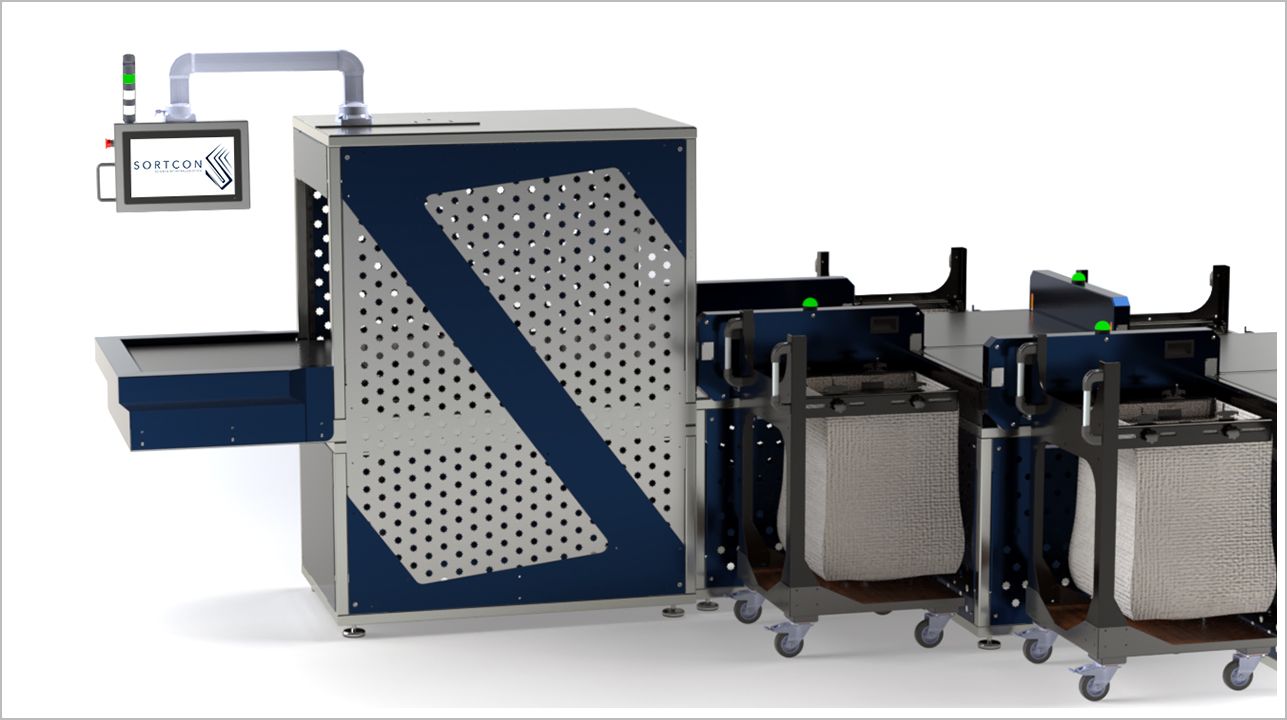 Engraumbereich Sortierer